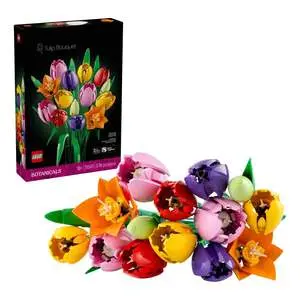 Lego The Botanical Collection Tulip Bouquet Building Set - Multicolor
