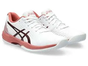 Asics Solution Swift Ff Athletic Shoes - White/red