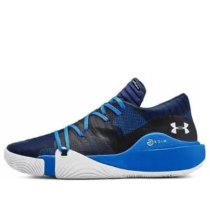 Under Armour Anatomix Spawn Low Top Sneakers - Black/blue