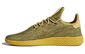 Adidas Pharrell X Tennis Hu 'dip-dyed' Sneakers - Yellow