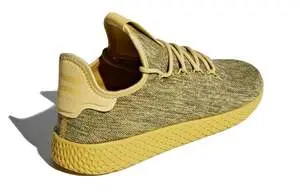 Adidas Pharrell X Tennis Hu 'dip-dyed' Sneakers - Yellow