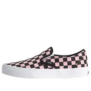 VANS Vans Classic Slip-On Checkerboard Sneakers Pink/black
