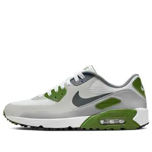 Nike Max 90 Golf Sneakers - White/gray/green