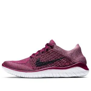 Nike Nike Free RN Flyknit 2018 Athletic Sneakers Red/white