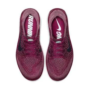 Nike Free Rn Flyknit 2018 Athletic Sneakers - Red/white