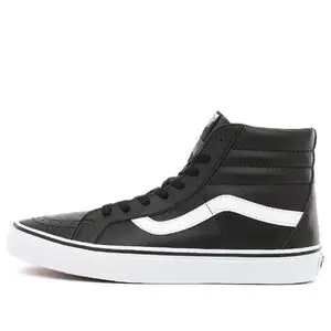 VANS Sk8-hi Reissue Classic Tumble Leather High Top Sneakers - Black