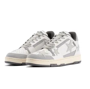 KAALIXTO Skateboarding Mid-top Sneakers With Star Embellishments