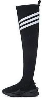 ADIDAS Y-3 Thigh High Cargo Boots