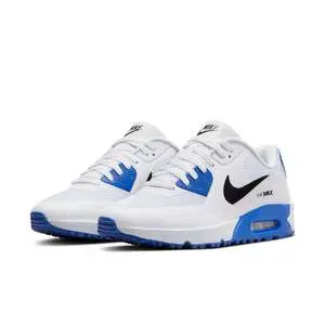 Nike Max 90 Golf Sneakers - White/blue