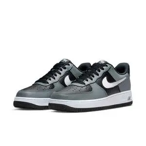 Nike Force 1 '07 Lv8 Low Top Sneakers - Black/gray