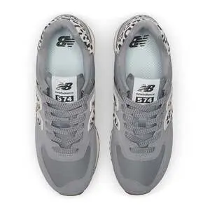 NEW BALANCE 574+ "grey Leopard" Sneakers