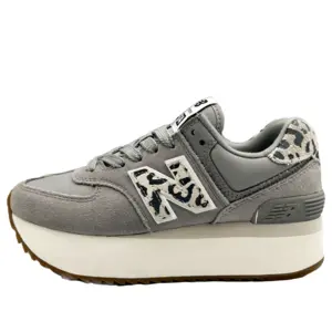 NEW BALANCE New Balance 574+ "Grey Leopard" Sneakers Grey/leopard