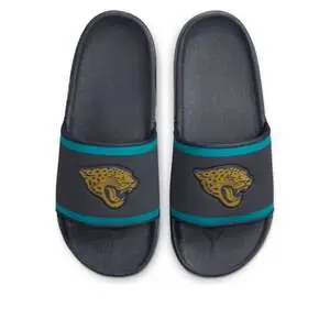Nike Jacksonville Jaguars Offcourt Slides - Anthracite/blustery/ochre