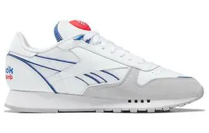 REEBOK Classic Leather Pump Sneakers - Ftw White/vector Blue/vector Red
