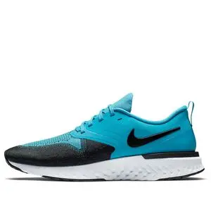 Nike Odyssey React 2 Flyknit - Black/blue