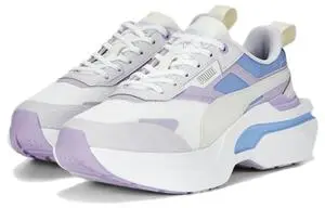 PUMA Kosmo Rider Sneakers - White/purple