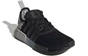 Adidas Nmd_r1 Lace Up Sneakers - Black/gray