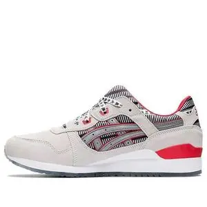 Asics ASICS Gel Lyte 3 "Glacier Grey" Sneakers Grey/red