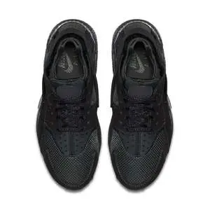 Nike Huarache Run Premium - Black/silver