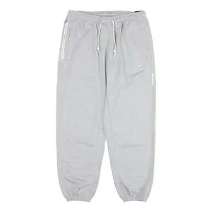 Nike Dri-fit Standard Issue Embroidery Sweatpants Gray - Grey