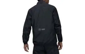 JORDAN Zip Up Casual Jacket With Small Logo Detail