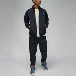 JORDAN Zip Up Casual Jacket With Small Logo Detail