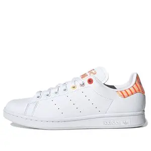 Adidas Stan Smith Sneakers - White/orange