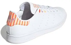 Adidas Stan Smith Sneakers - White/orange