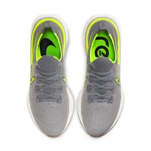Nike React Infinity Run Flyknit Sneakers - Grey/green