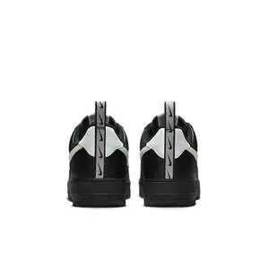 Nike Force 1 '07 Lv8 Ut "black Metallic Silver" Sneakers