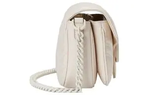 Gucci Gg Marmont Matelasse Shoulder Bag - White