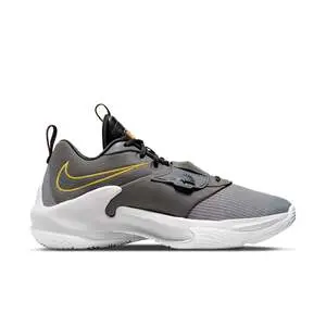 Nike Zoom Freak 3 High Top Sneakers - Grey/yellow
