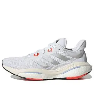 Adidas Solarglide Running Shoes - White/silver