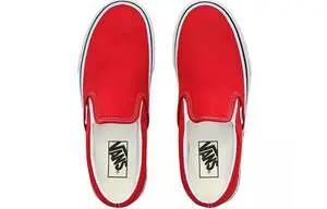 VANS Slip-on Sneakers - Red/white