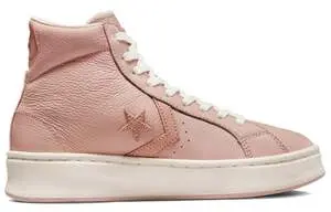 CONVERSE Pro Leather Lift Platform High Top Sneakers - Pink