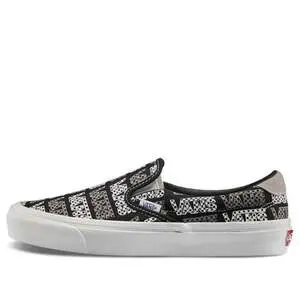 VANS Slip-on 59 Lx Logo Checkerboard - Black