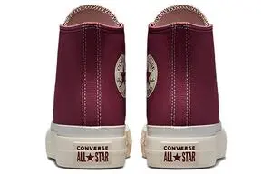 CONVERSE Chuck Taylor All Star Lift Platform High Top Sneakers - Red/white