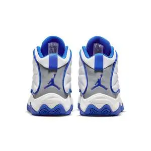 JORDAN Pro Strong High Top Sneakers - White/blue