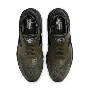 Nike Huarache Sneakers - Dark Olive/black