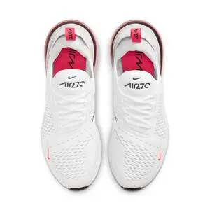 Nike Max 270 Athletic Sneakers - White/red/black