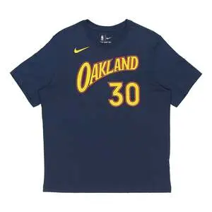Nike Golden State Warriors Stephen Curry Retro Basketball Jersey T-shirt - Black
