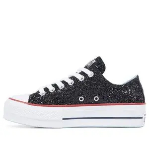 CONVERSE Converse Chiara Ferragni X Chuck Taylor All Star Lift Ox Glitter Sneakers Black