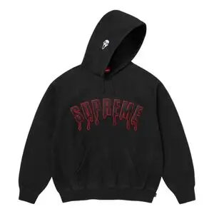 Supreme X Ghostface Ss26 Arc Hooded Sweatshirt - Black