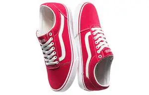 VANS Ward Low Top Sneakers - Red