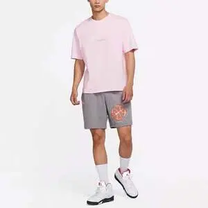 JORDAN Casual Sports Breathable Short Sleeve T-shirt - Pink
