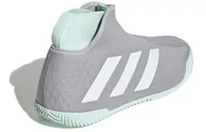 Adidas Stycon Laceless Hc High Top Sneakers - Grey/green