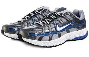 Nike P-6000 Sneakers - Gray/blue/white