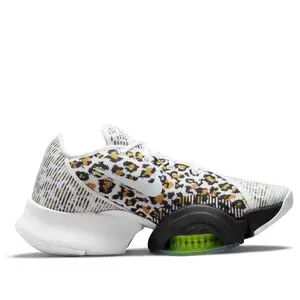 Nike Zoom Superrep 2 Leopard Print Athletic Sneakers - White/volt/chutney