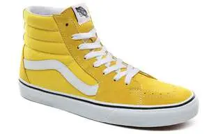 VANS Sk8-hi "vibrant " High Top Sneakers - Yellow