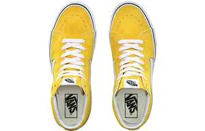 VANS Sk8-hi "vibrant " High Top Sneakers - Yellow